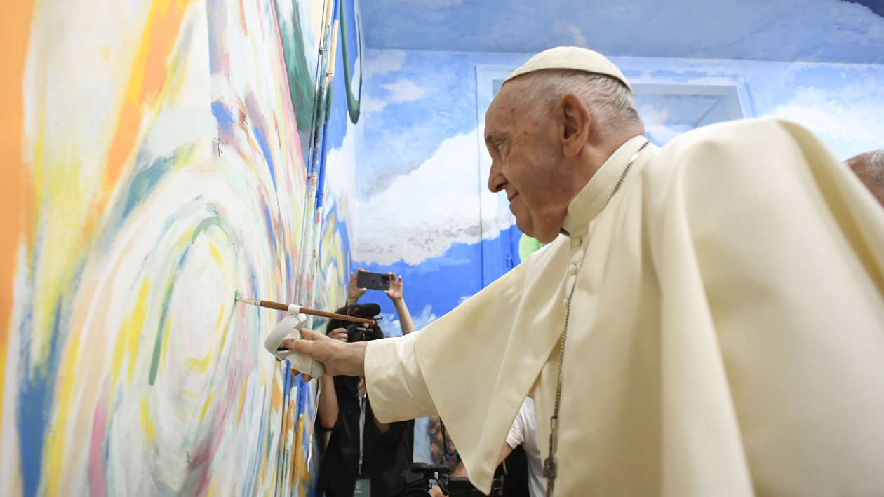 cpbc News : [사진 기사] 화가가 된 프란치스코 교황