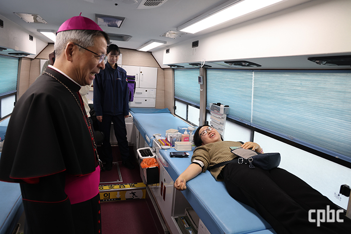 cpbc News : 생명나눔 헌혈, 팔 걷어붙인 신자들