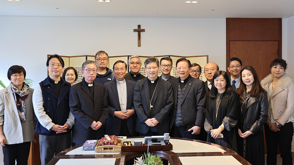 cpbc News : 정순택 대주교, 타이베이대교구장 대주교 예방 받아 환담