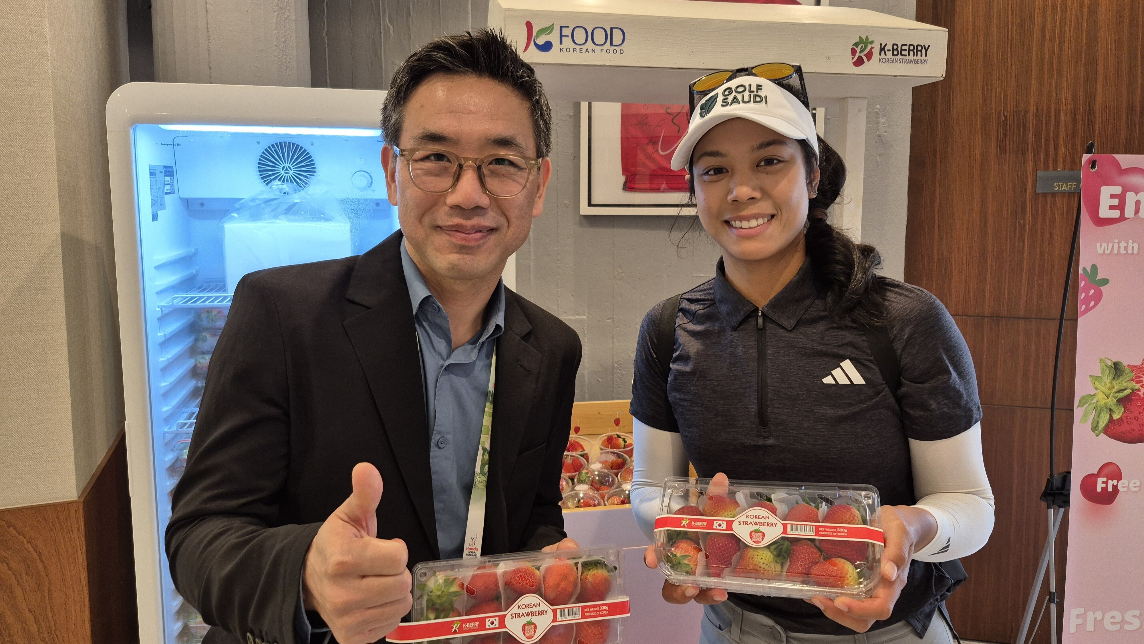 cpbc News : 농식품부·aT, 태국 LPGA서 K-푸드 알려