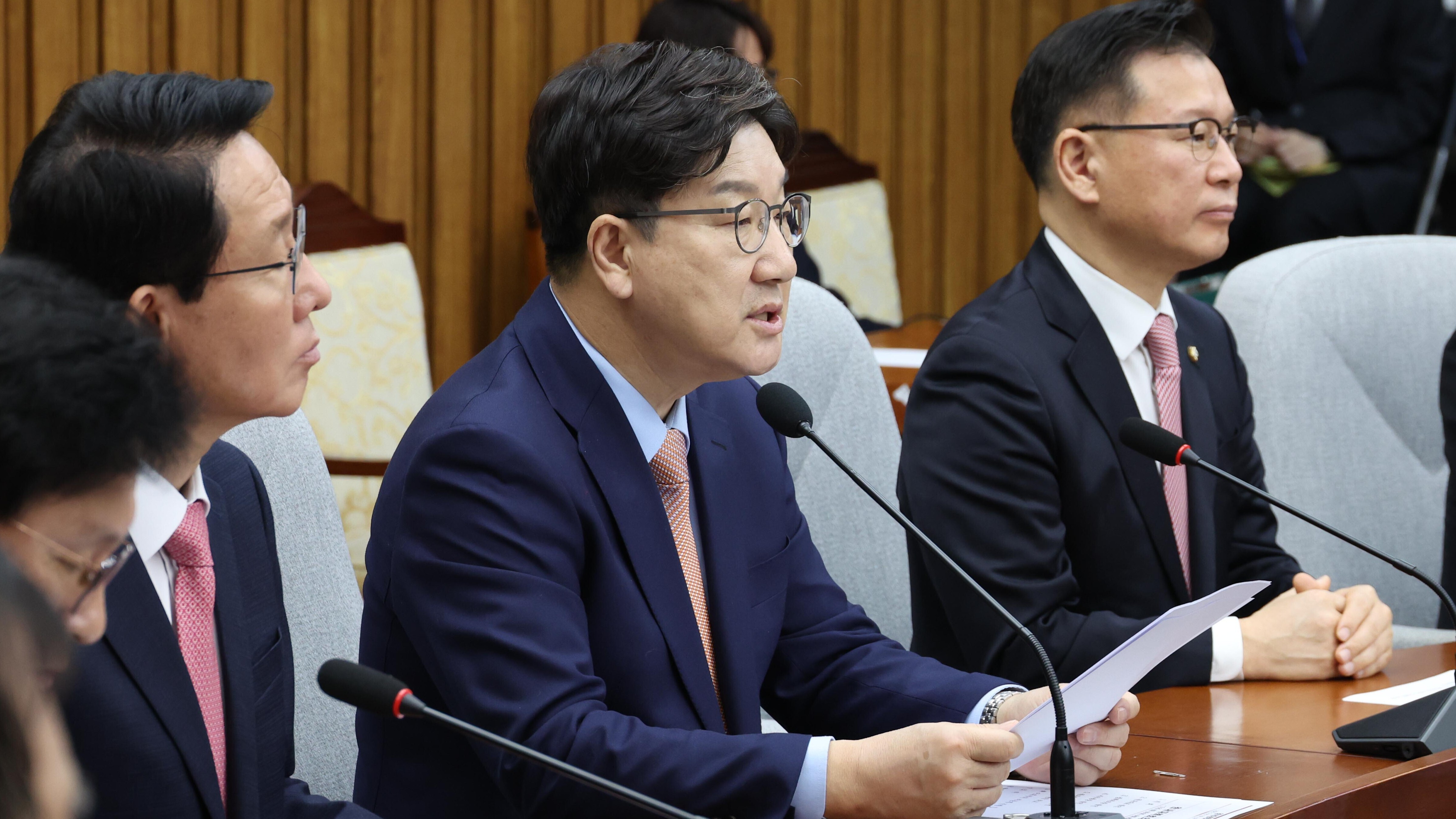 cpbc News : 권성동 "민주당의 장외 천막 당사 운영은 사실상 내란 선동"