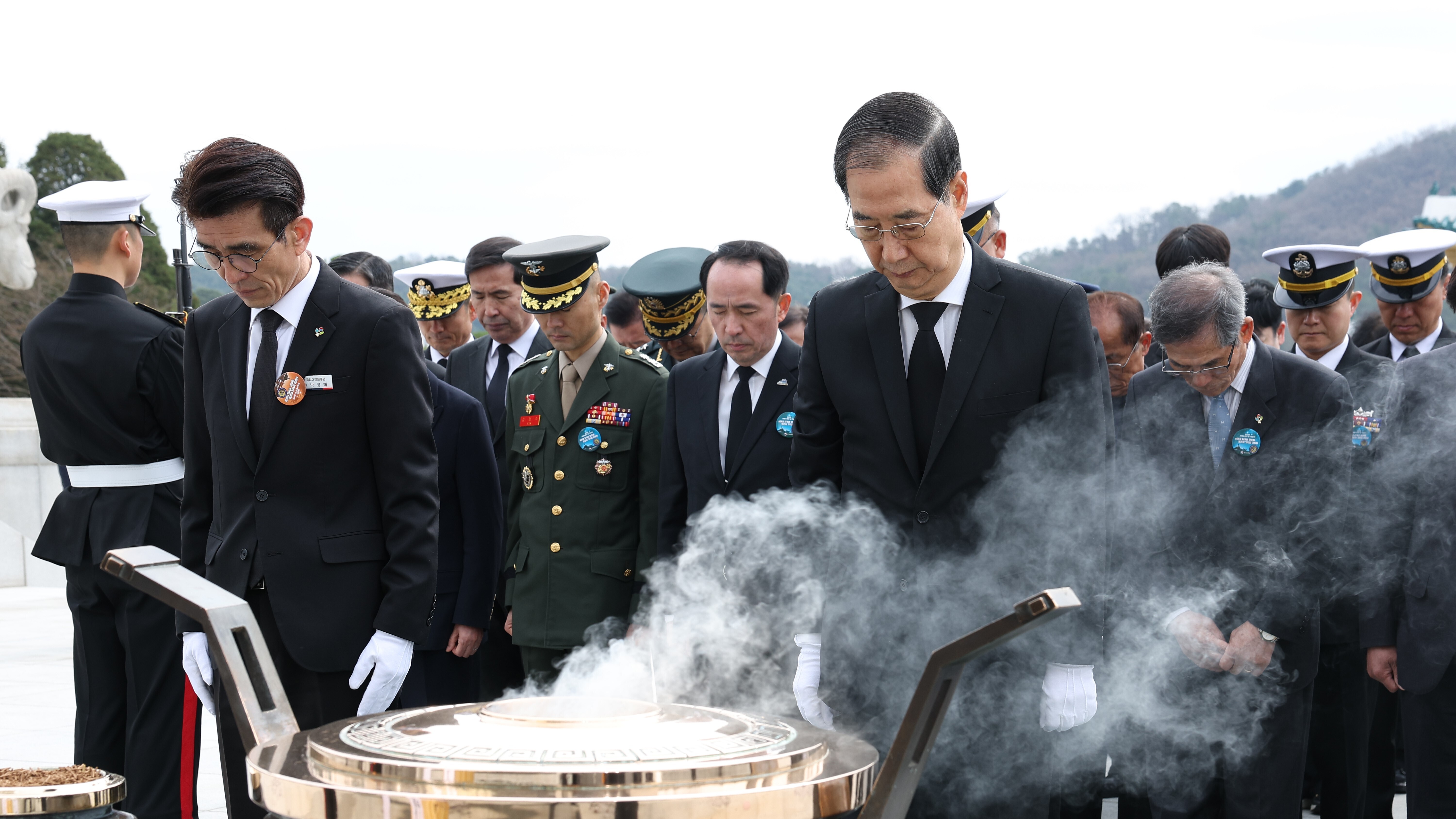 cpbc News : 한덕수 대행 "서해 굳건히 지킬 것"